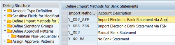 SAP Bank Account Management - AIERP2