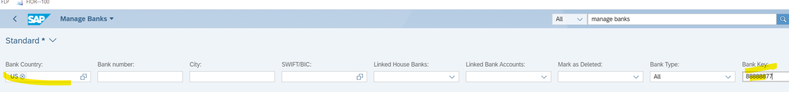 SAP Bank Account Management - AIERP2