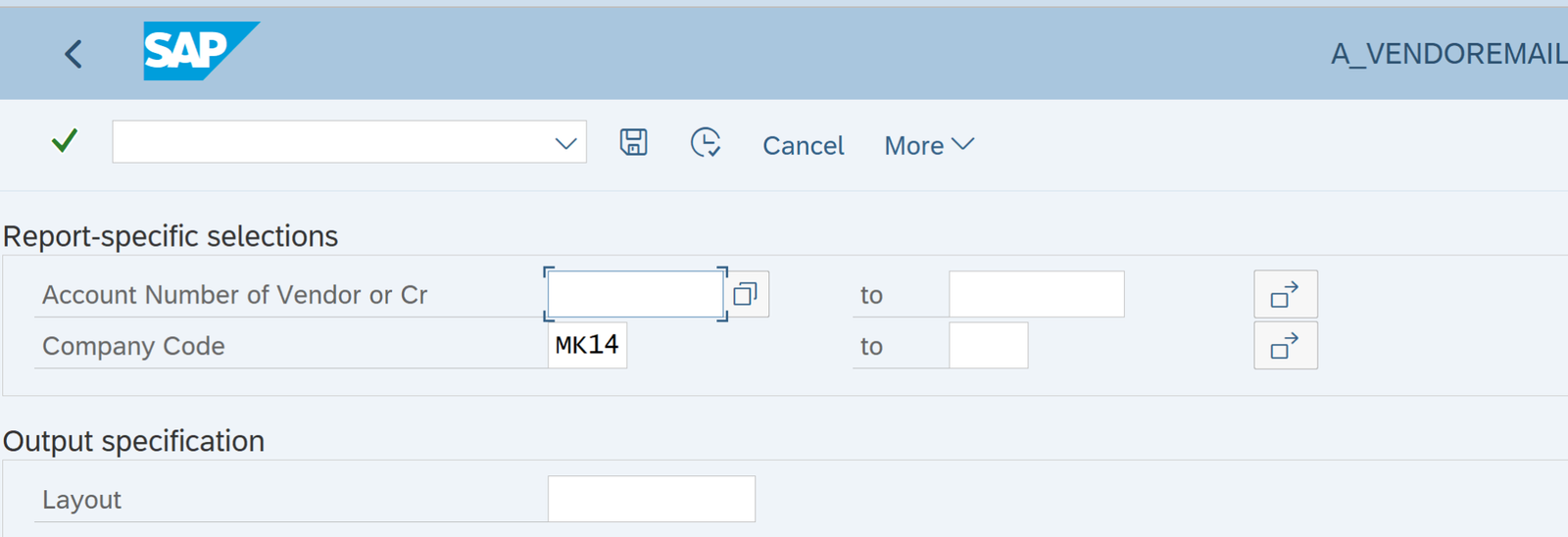 SAP QUERY - AIERP2